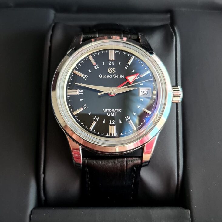 Grand Seiko GMT MOD Black Dial - 400USD - Express Delivery included Worldwide