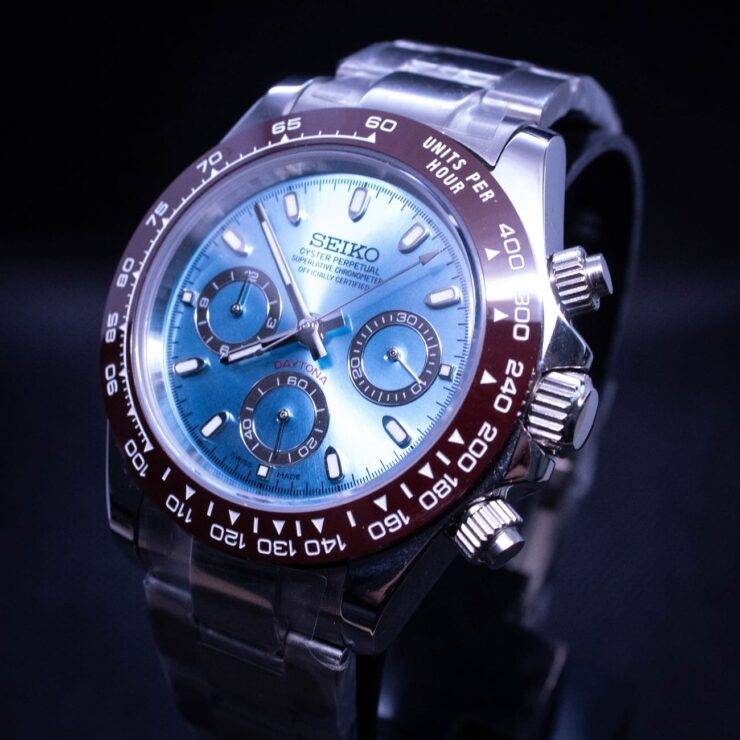 Seiko Daytona Mod for Sale - $350 + Free Worldwide Shipping